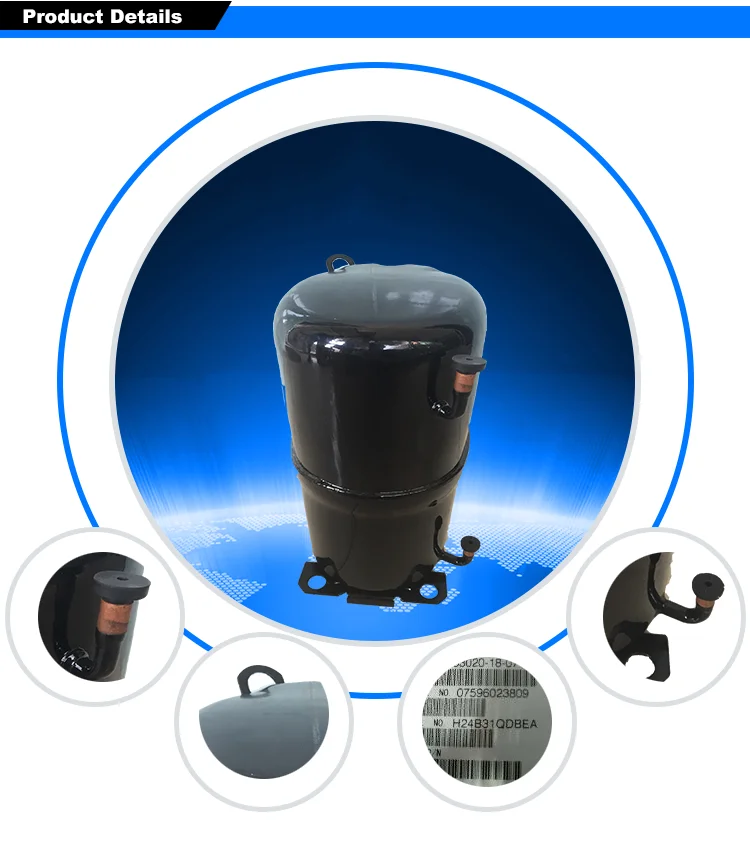 Bristol Compressor 24000btu R22 Refrigeration Piston Air Conditioner ...