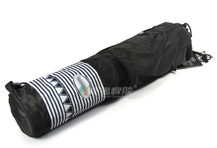 Oem Sewn Fabric Tag Fitness Yoga Mat Non-slip Natural Rubber Yoga Mat ...