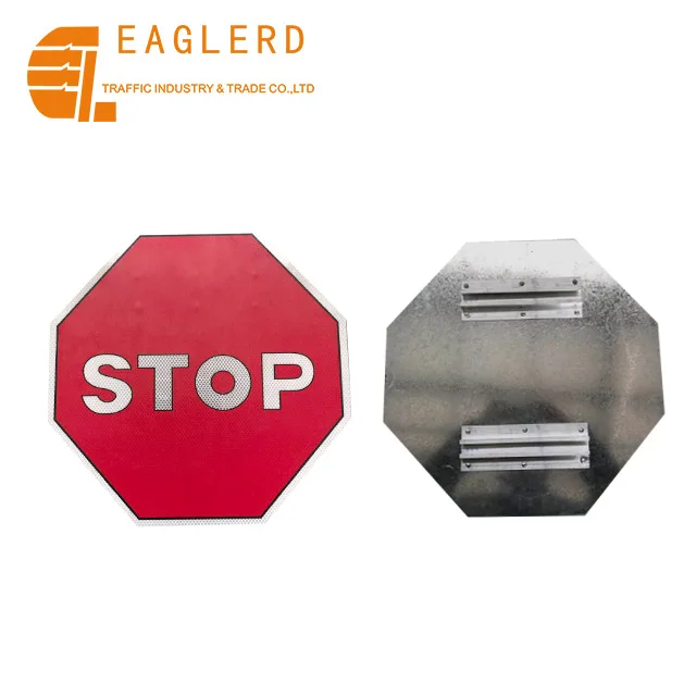 Metal Reflective Triangle Traffic Sign Board - Warning Road Sign