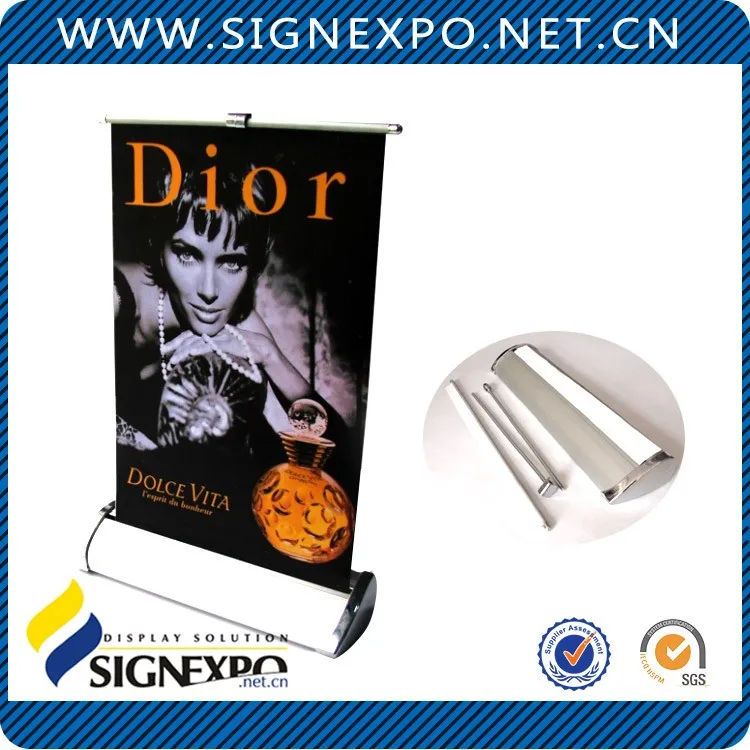 A3 A4 Pocket Desktop Roll Screen Mini Roll Up Banner - Buy A3 Roll Up ...