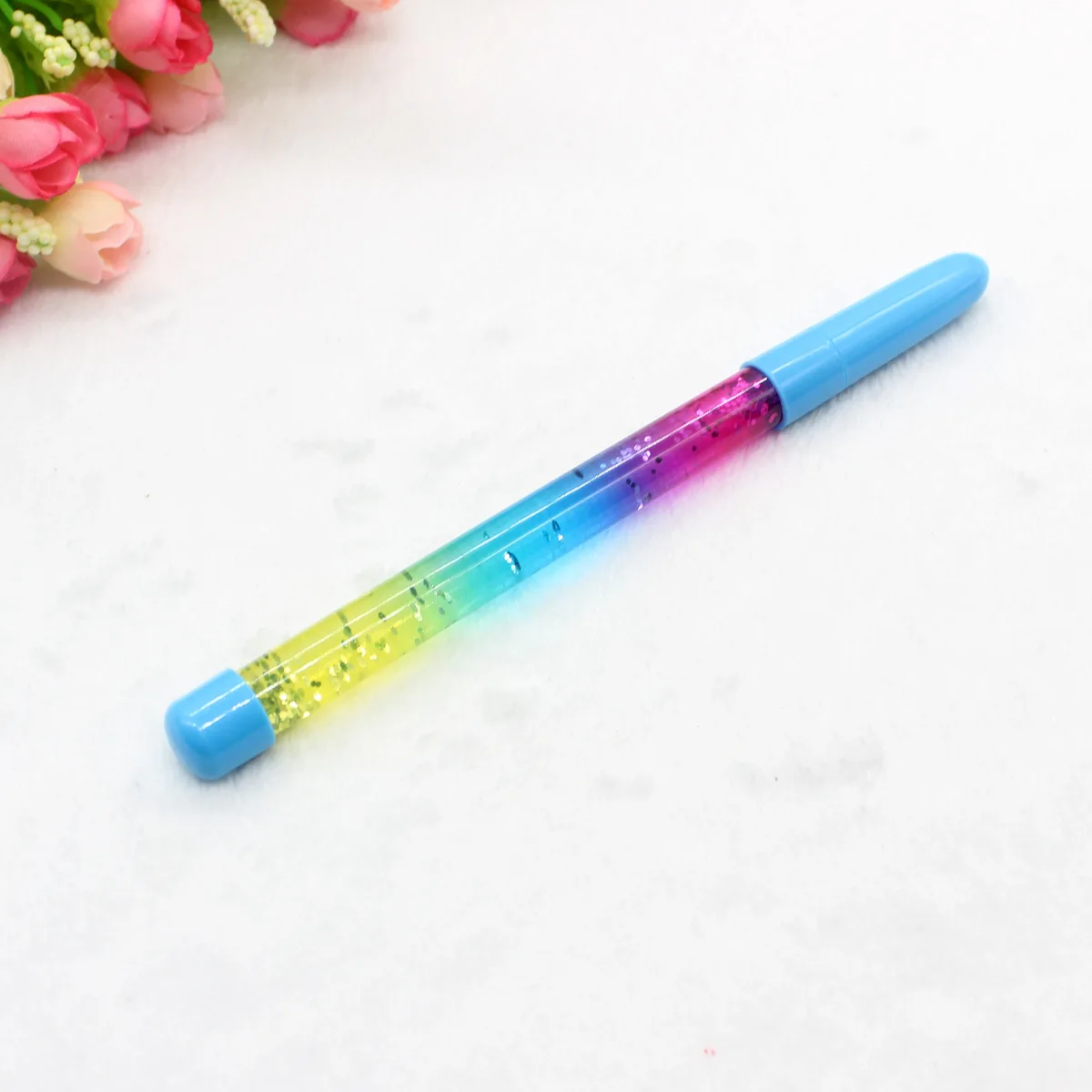 Glitter Quicksand Magic Pen - Creative Stationery Wand