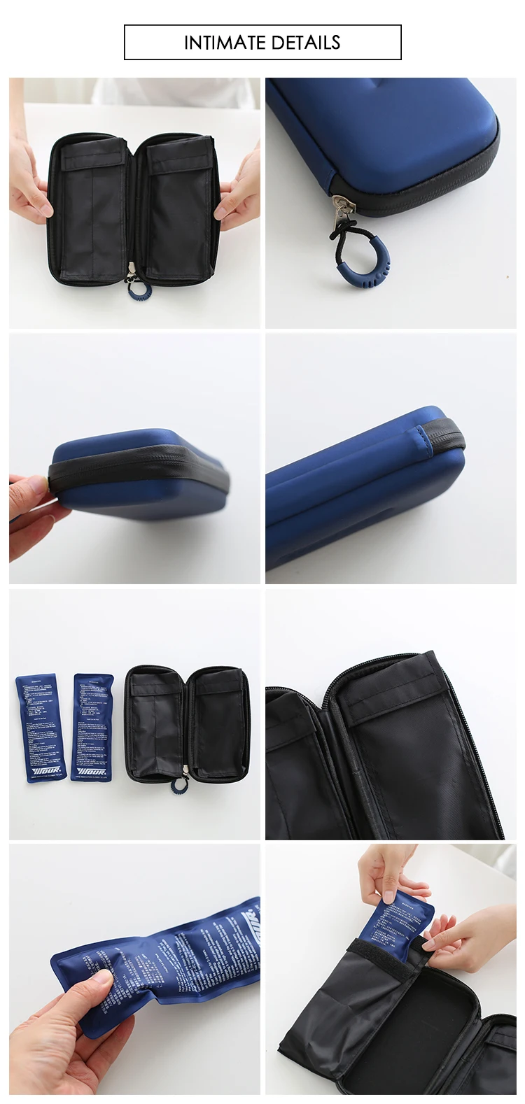 New Insulin Portable Refrigerated Cooler Bag Eva Medicine Injection ...