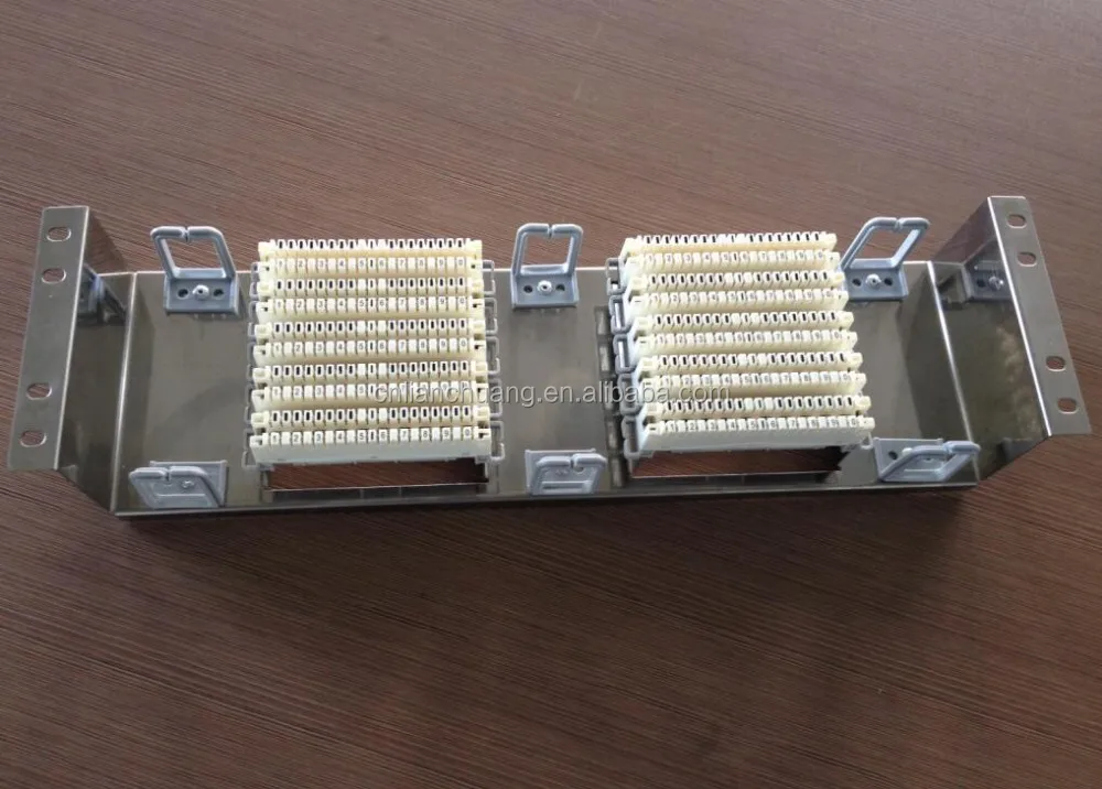 1-10 way krone back mount frame for 10 pair krone disconnection LSA ...