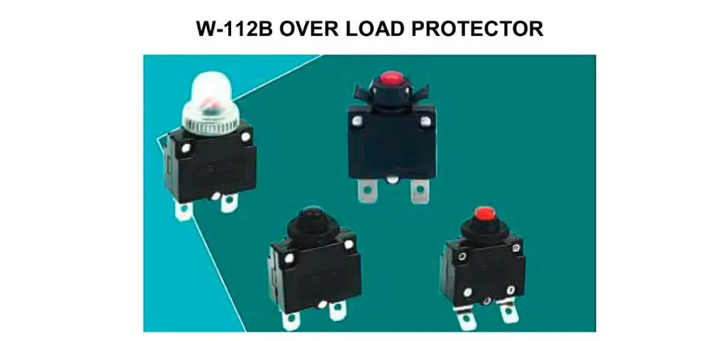 W-112b Thermal Current Overload Automatic Switch - Buy Thermal Overload ...