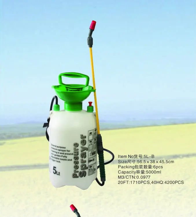 5l Farm Sprayer,Pump 5l Sprayer.5 Liter Pump Sprayer,5l Hand Garden ...