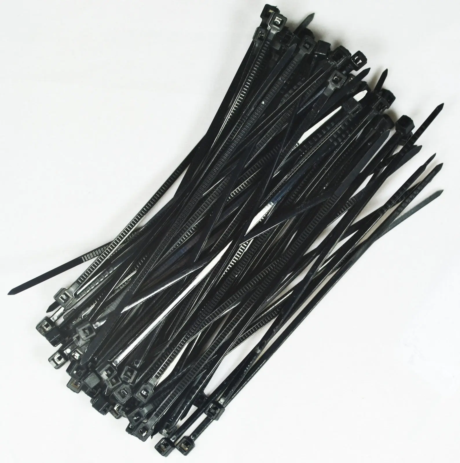 100pcs/pack 4*200mm Standard Self-locking Plastic Nylon Cable Ties,Wire ...