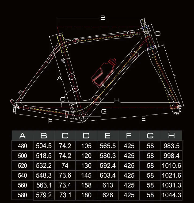 Chinese Frame Fm059 Disc Brake Cyclocross Frame,Full Carbon Cyclocross ...