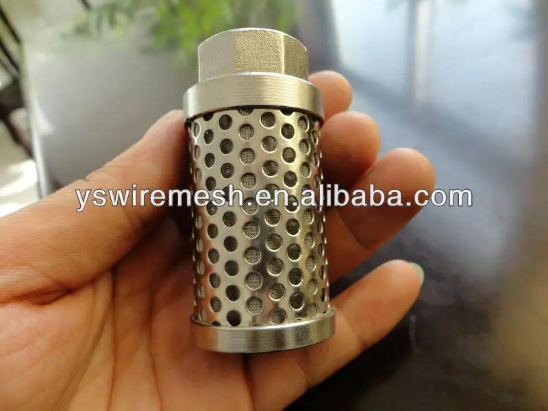 Stainless Steel Spiral Welded Perforated Metal Pipe Filter Tube - Buy ...