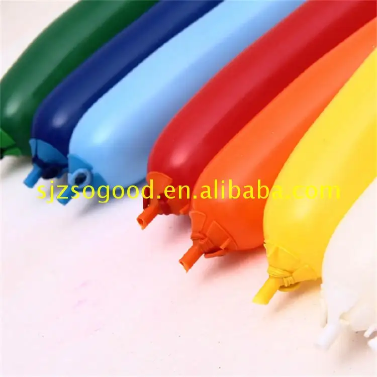 Hot New Products Magic Latex Balloon/ Straight Tube Inflatable Balloon ...