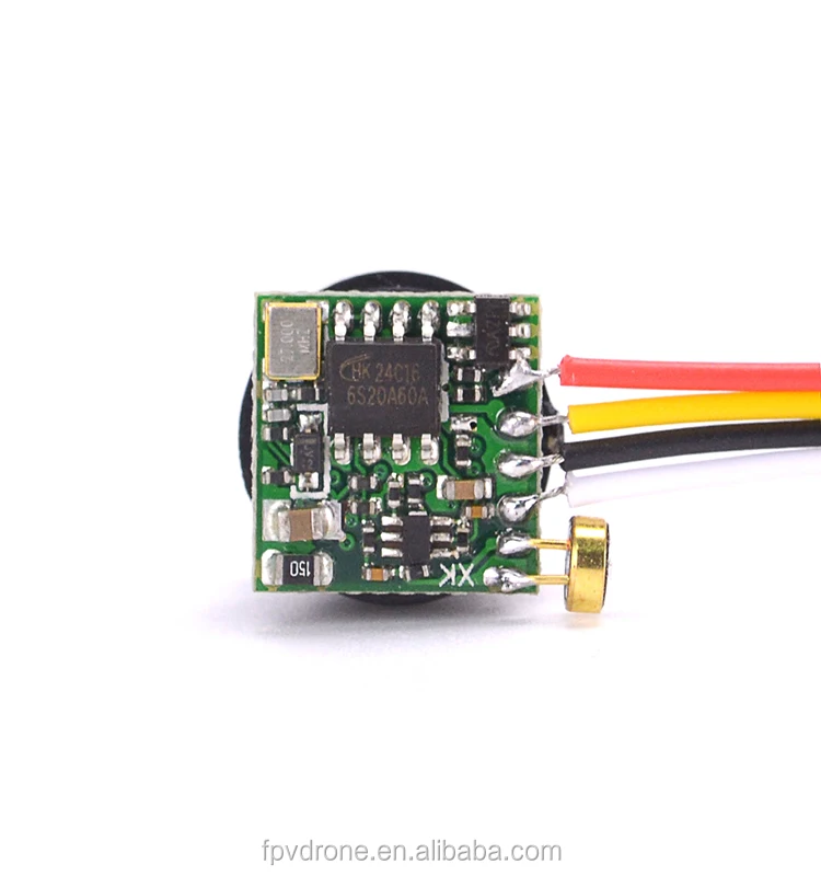 1200TVL 150 Degree Mini FPV Camera with Audio for Quadcopters