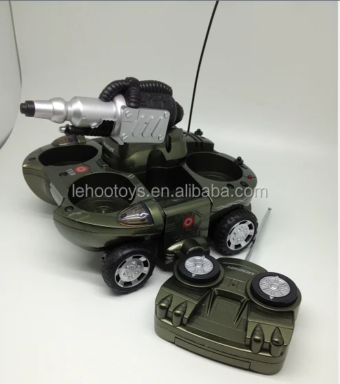 Boy Toys Rc Battle Amphibious Tank Run On Land And Water Rc Tank With ...