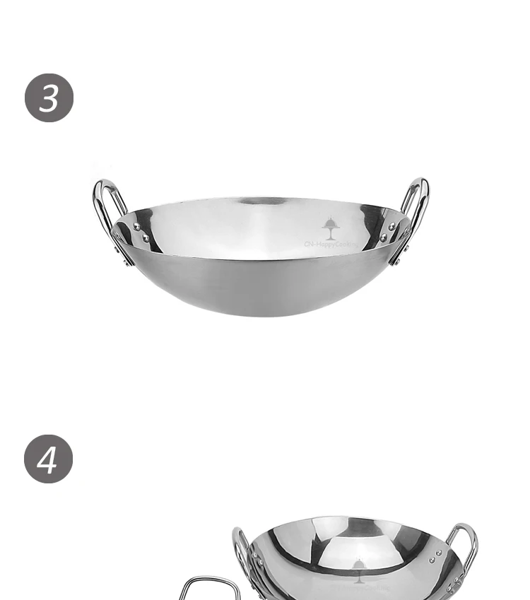 Stainless Steel Mini Wok Hc-02101 - Buy Mini Wok,Steel Mini Wok ...