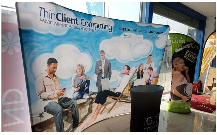 3x3m 3x6m Trade Show Booth Design Portable Retractable Panels Pop Up ...