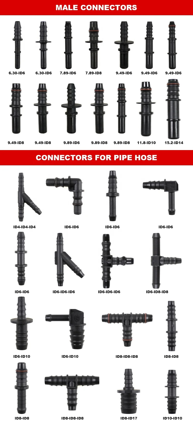 Car Fuel Line Connectors - High-Quality, Universal Fit