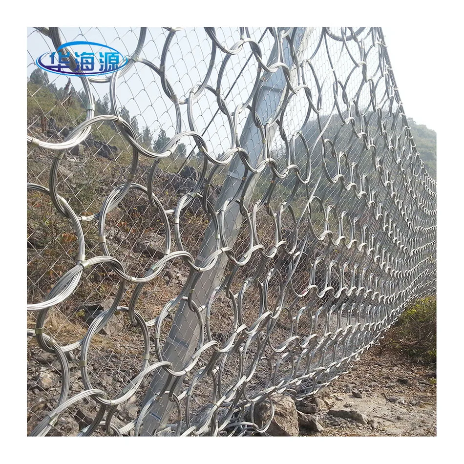 Slope Protection Wire Mesh Debris Flow Netting Slope Ring Net - Buy ...