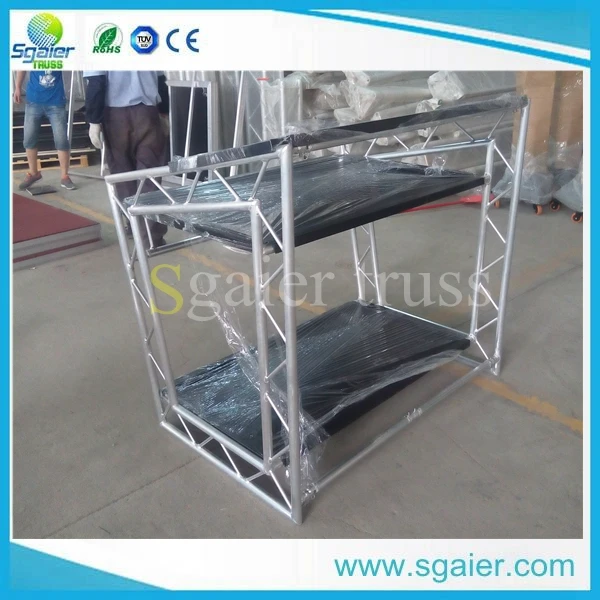 Indoor Aluminum Truss Dj Table For Disco - Buy Dj Table,Truss Dj Table ...