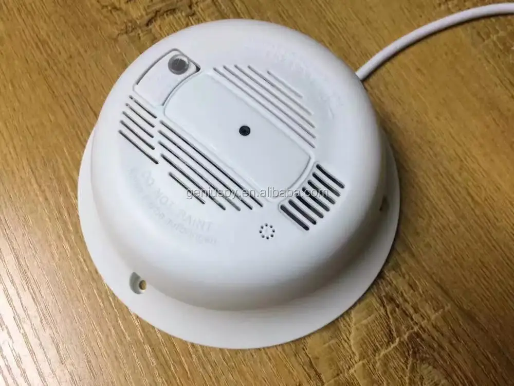 New Style Full Hd 1080p Smoke Detector Covert Poe Hidden Ip Network ...