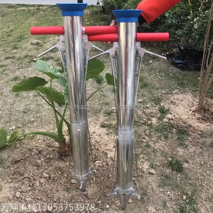 Hand Held Vegetable Seedling Transplanter Plant Seedling Transplanting ...