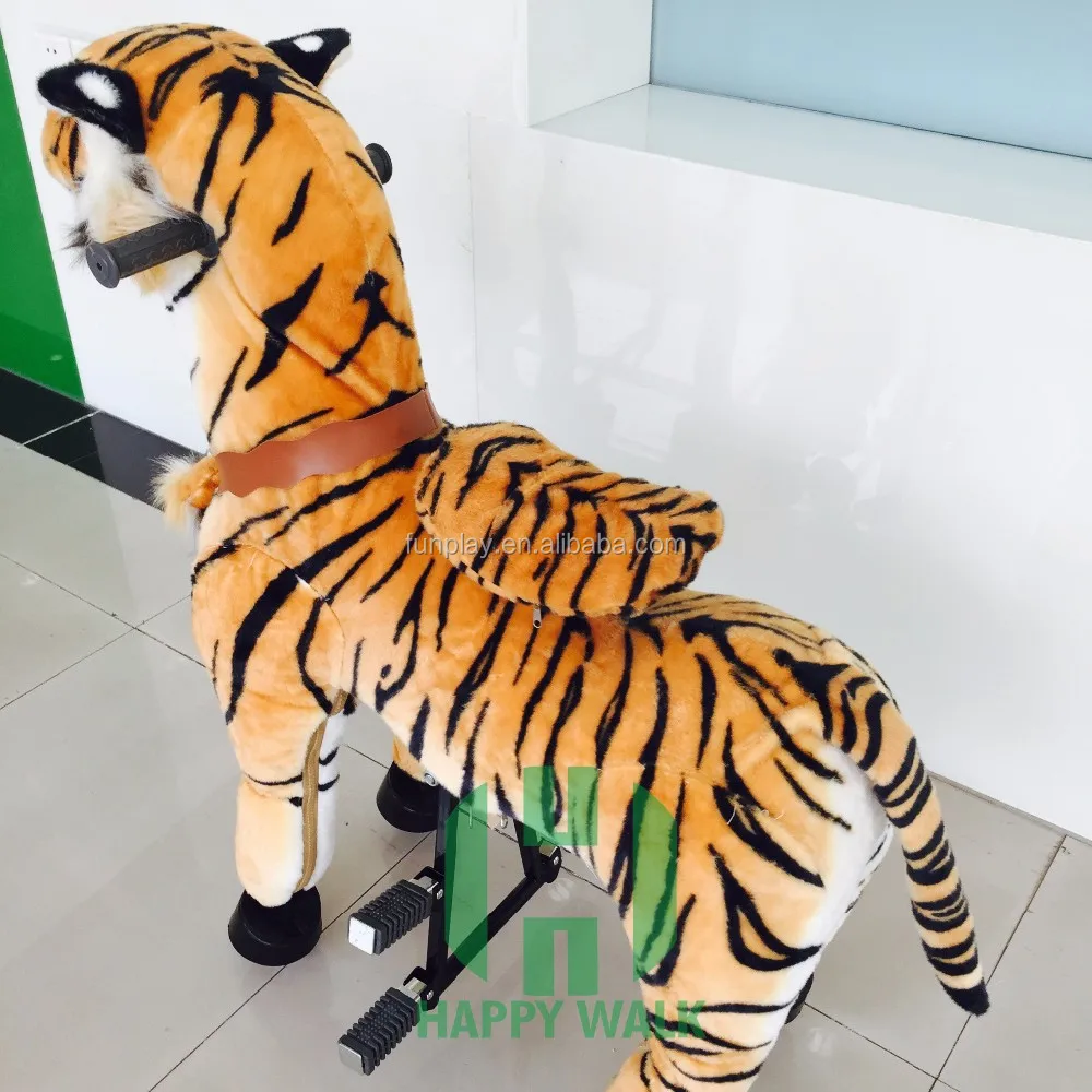 Factory Wholesale Adult Riding Tiger Horse Toy Mechanical Mechanical ...