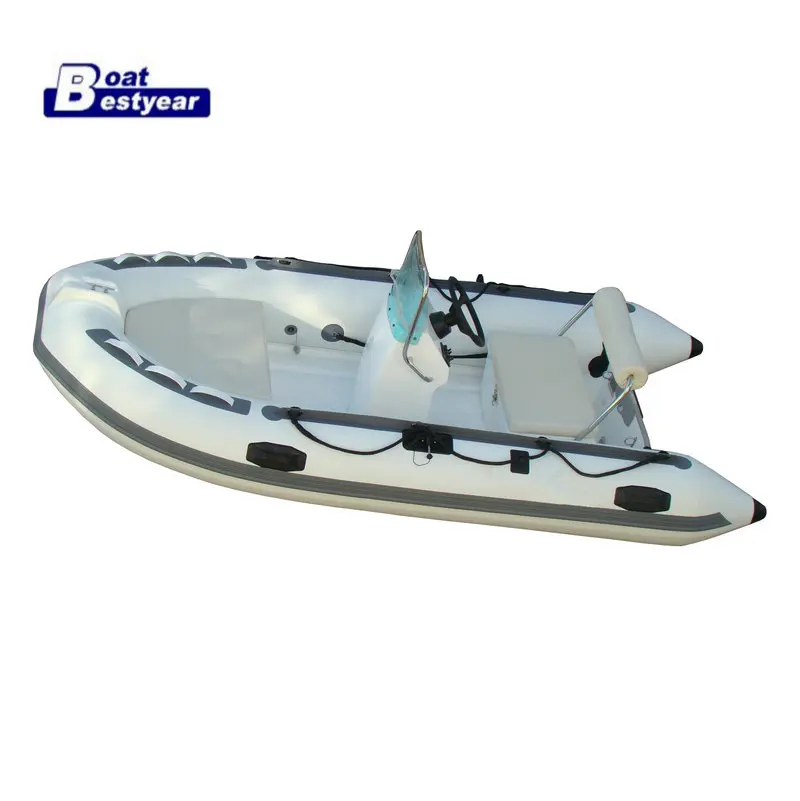 Small Rigid Inflatable Boat RIB330 Center Console - Fiberglass Hull