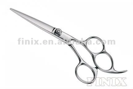 Special Design Three Finger Holes Handle Hairdressing Scissors - Buy ...