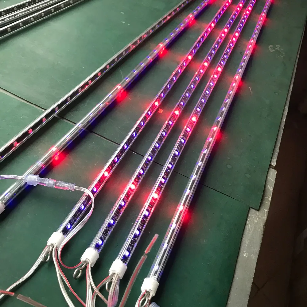 Led Pixel Tubes Dmx 512 Rgb 3d Led Night Light Led Tube Meteor Lighting ...