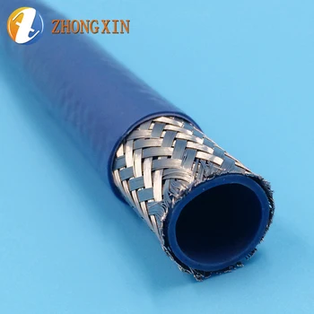 An3 1/8 Black Braided Radiator Hoses Steel Brake Lines,Ptfe Fuel Hose ...