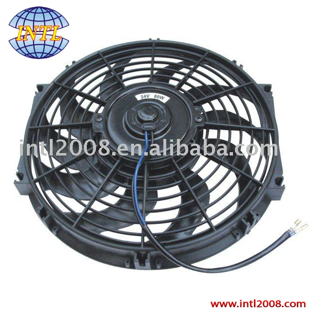 Curve Blade Cooling Fan Electrical Motor Fan 12" 12v 24v - Buy Cooling ...