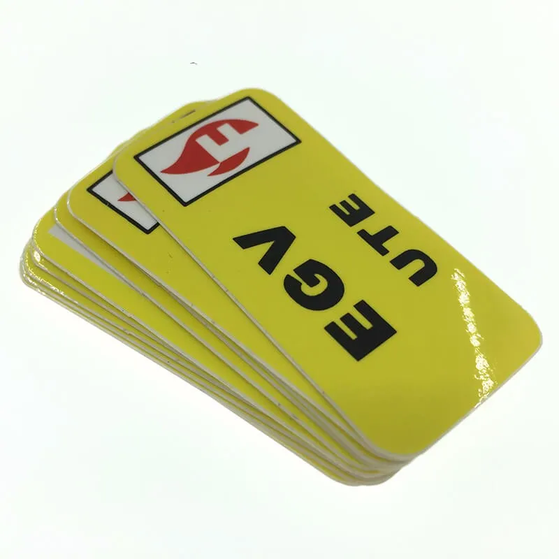 0.16mm Silk Printing High Temperature Resistant Sticker,Self Adhesive ...