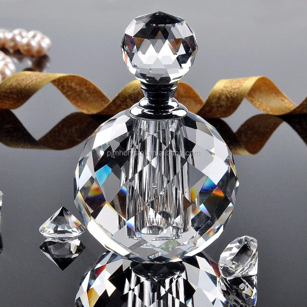 Mh-xs0092 Luxurious Human Body Oil Crystal Fancy Black Perfume Bottle ...