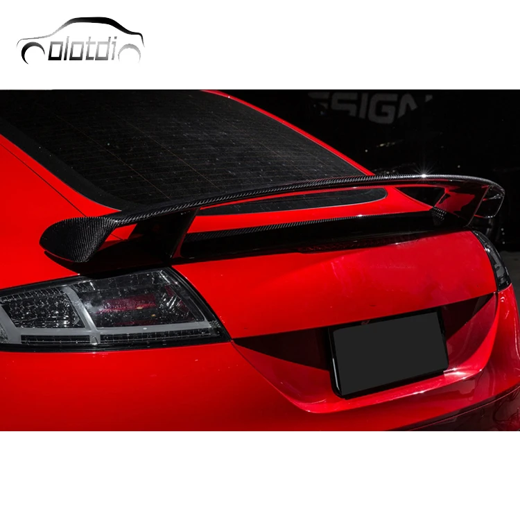 TTRS Style Carbon Fiber Boot Lip for Audi TT MK2 2008-2014