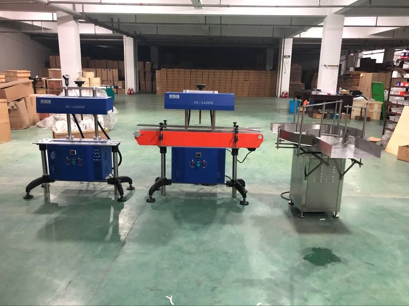 Automatic Induction Sealing Machine with Conveyor (20-120mm) - DLPK DL1200Q