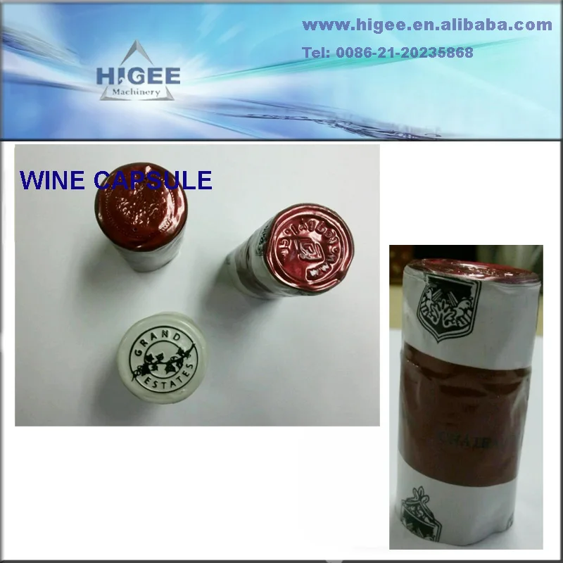 Pvc Heat Shrinkable Film Sparkling Wine Capsule,Names Of Dry Red Wines ...