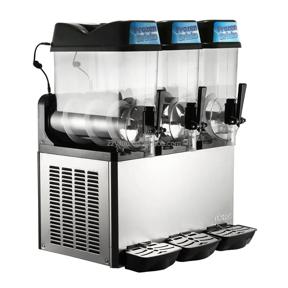 Best Sale Ice Slushy Machine / Ice Slush Machine With 3 Flavors And ...