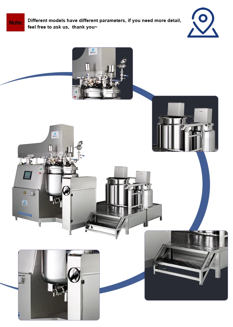 Homogenizer Price Cosmetic Emulsifiers Homogenizing Cosmetic Emulsify ...