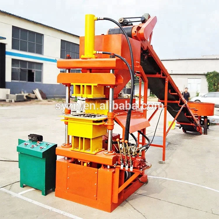 Ly2-10 Simple Clay Brick Making Machine Price Adobe Brick Making ...