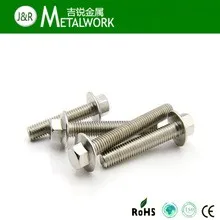 M5 M6 M16 A4-80 316l Hex Flange Bolt And Nut Din6921 Din6923 - Buy A4-80 Flange Bolt And Nut,A4 ...