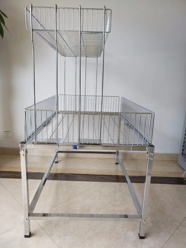 Supermarket Retail Wire Promotion Cage,Wire Table Dump Bin For ...