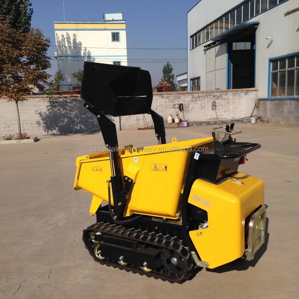 Hydraulic Mini Garden Truck Dumper Mmt60 - Buy Mini Tracked Dumper ...