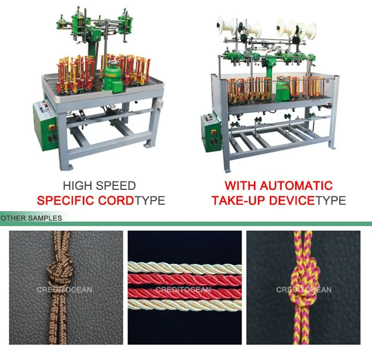 48 Spindles Round Rope High Speed Braiding Machine - Buy Rope Making ...