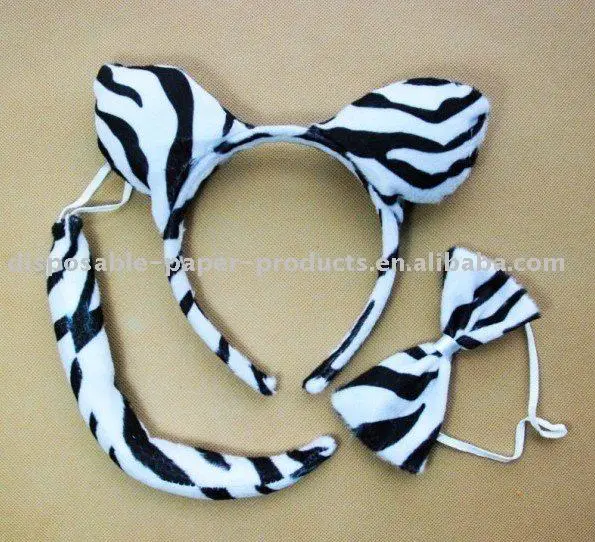 costume zebra ears