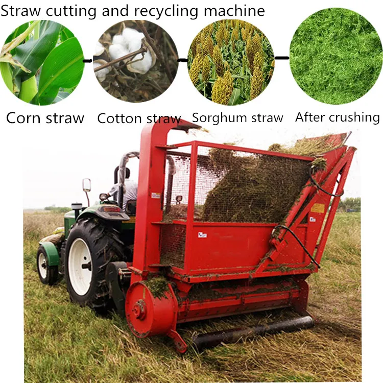 Mini Silage Harvester Corn Straw Cotton Straw Sorghum Straw Small ...
