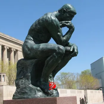 Garden Thinking Man Stone Statue - Buy Thinking Man Stone Statue ...