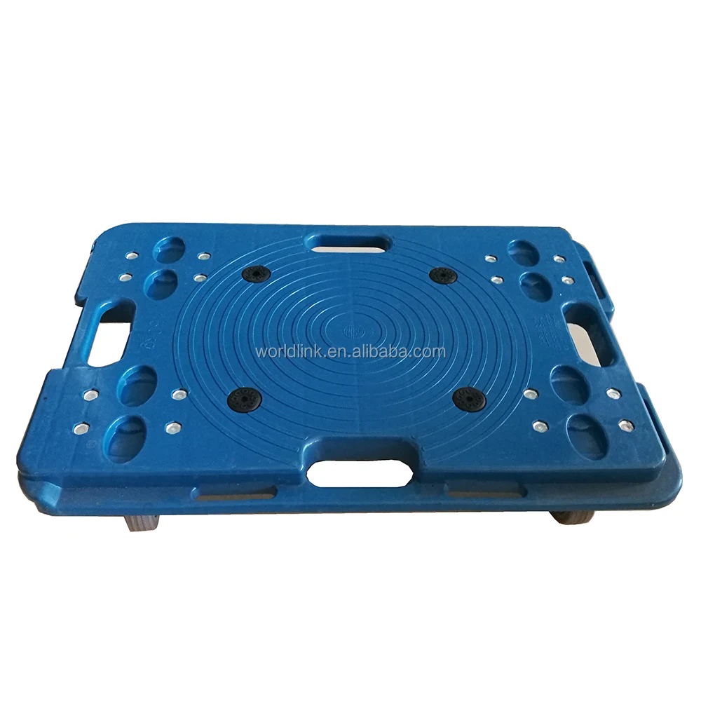 Heavy Duty Roller Moving Plastic Transport Dolly - 200kg