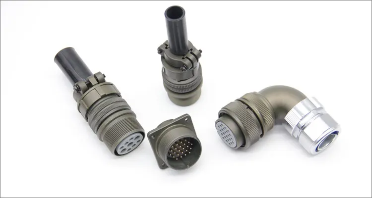 Mil-c-5015 Series 24pin Threaded Connectors,Ms3108a24-28s/ms3106a24-28s ...