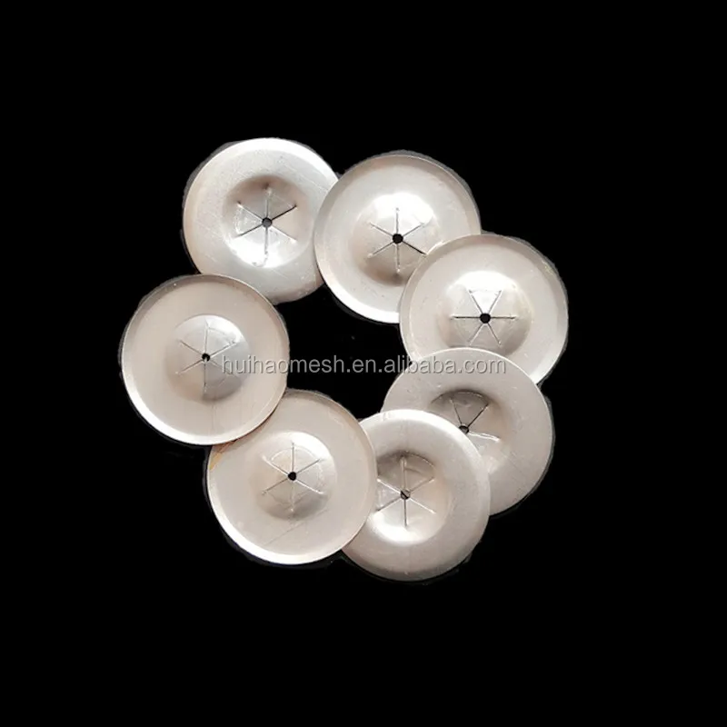 Insulation Accessories - Stainless Steel Lacing Hook Washer with Two Holes