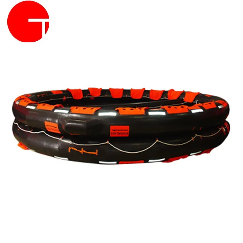 Life Raft Container with Cradle for 35-Person Yacht & Ship Use ...