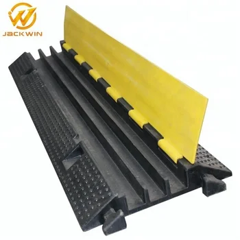 3 Channels Heavy Duty Cable Tray Rubber Cable Protector - Buy Rubber ...