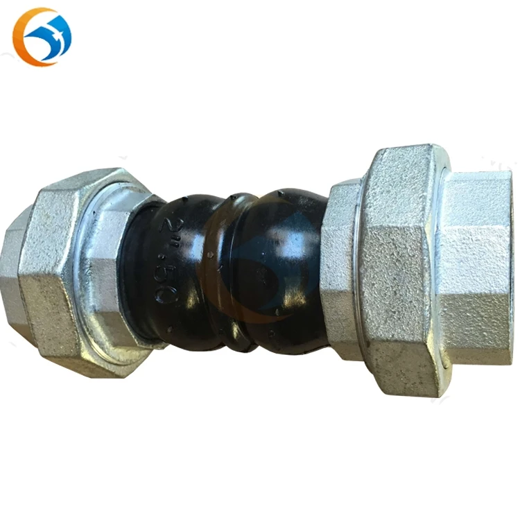 Screw Threaded Coupling Union Type Rubber Expansion Joint