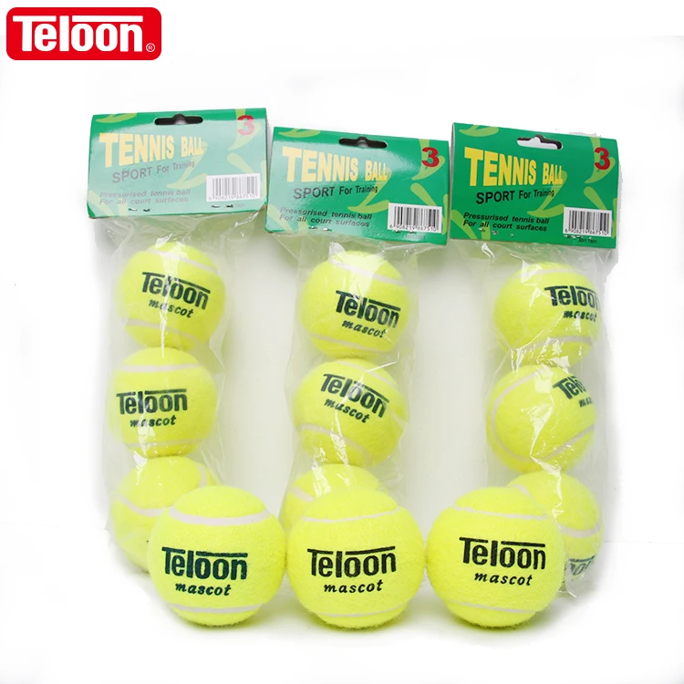 Teloon Pressurized Tennis Ball Mascot - High Rebound Training